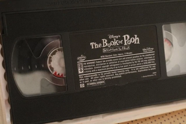 THE BOOK OF Pooh Stories from the Heart VHS £9.98 - PicClick UK