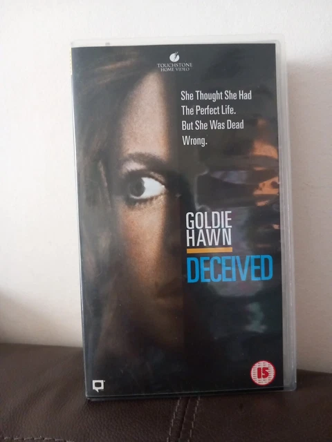 DECEIVED (VHS) 1991 Goldie Hawn, John Heard Video Touchstone Home Video ...
