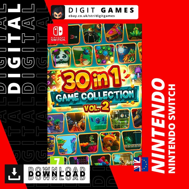 30 IN 1 Game Collection Volume 2 - Nintendo Switch Game / **Key Only ...
