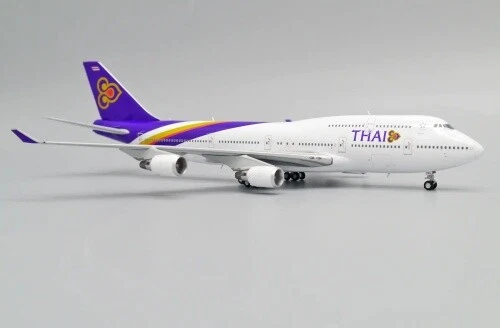 JC WINGS BOEING 747-400 Thai Airways HS-TGG 1:400 avion miniature EUR 62,95 - PicClick FR