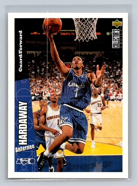 1996-97 COLLECTOR'S CHOICE #111 Anfernee Penny Hardaway Orlando Magic ...