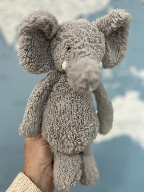 JELLYCAT BASHFUL ELEPHANT Plush Soft Toy 30cm £26.70 - PicClick UK