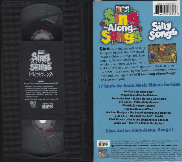 SING-ALONG SONGS: SILLY Songs (VHS, 2002) EUR 6,15 - PicClick DE