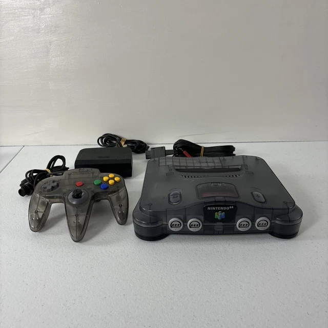 NINTENDO 64 GAME Console Smoke Grey Complete Pal $699.99 - PicClick AU