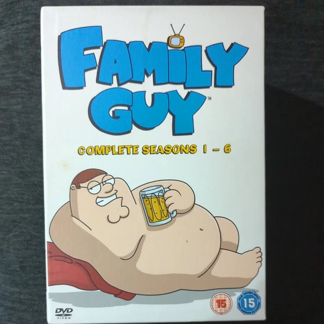 FAMILY GUY COMPLETE Seasons 1-6 (DVD, 2007, 16-Disc Set) £10.80 ...