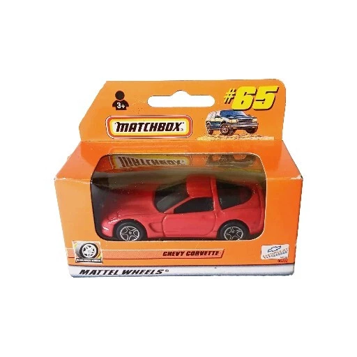 MATCHBOX SUPERFAST MATTEL Wheels #65 Chevy Corvette - Vehicle 1999 ...
