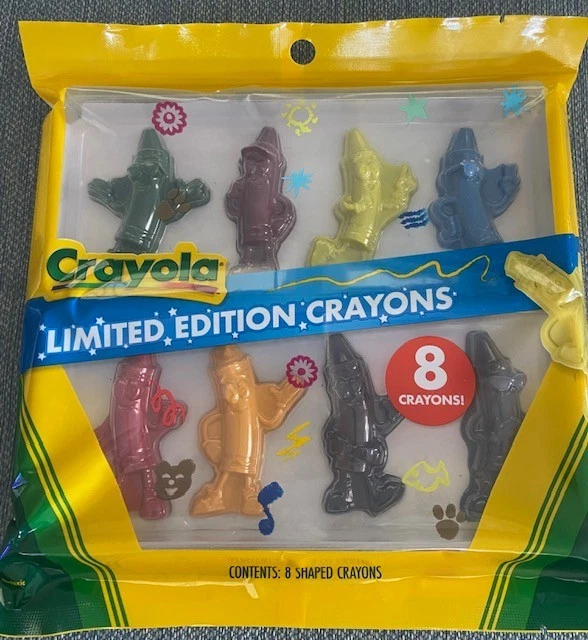 CRAYOLA LIMITED EDITION Collection 2025 Character Crayons (Retired ...