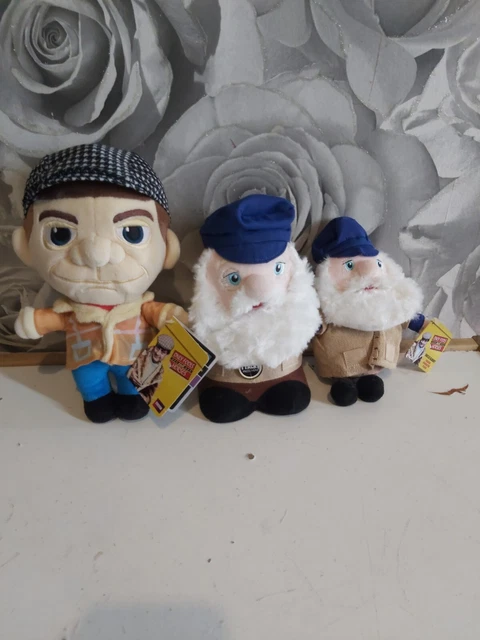 ONLY FOOLS AND Horses Del Boy And Uncle Albert Plush Soft Toys £5.00 ...