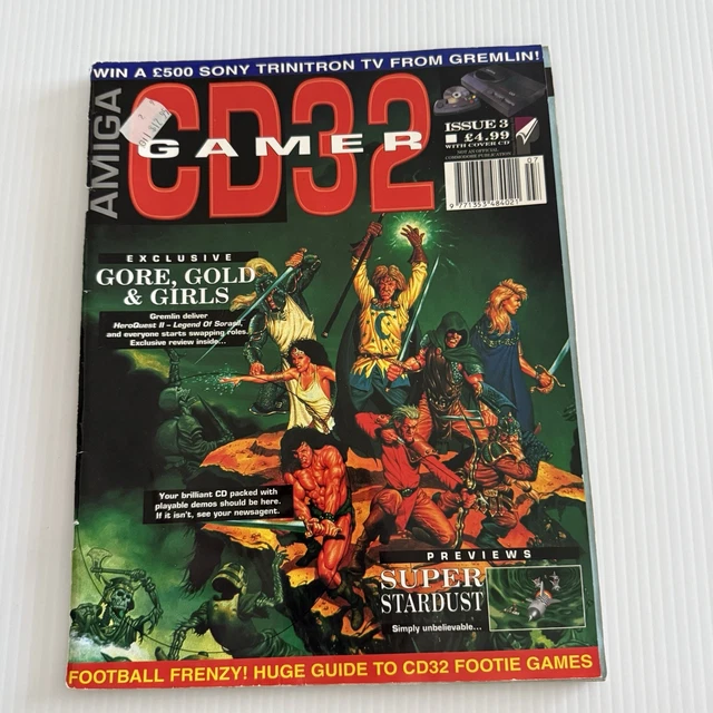 AMIGA CD32 GAMER Magazine Issue 3 (Aug 1994) – Retro Gaming Collector ...