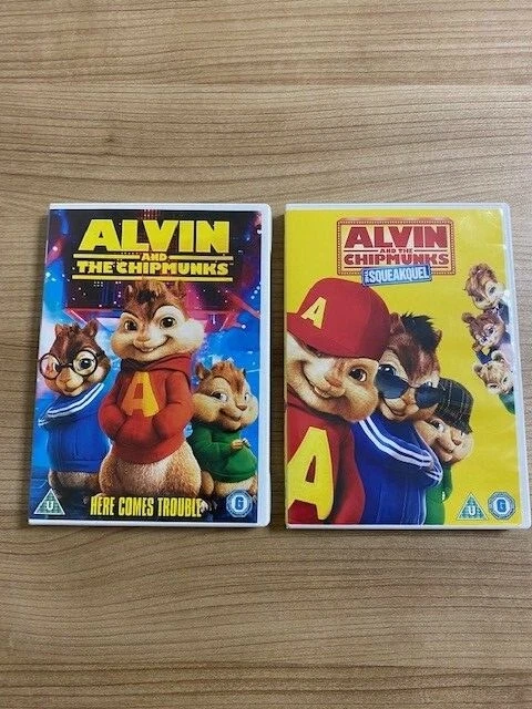 ALVIN & THE Chipmunks DVD Bundle x 2 Discs £3.95 - PicClick UK