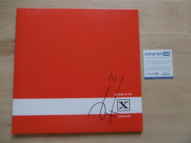 QUEENS OF THE Stone Age Josh Homme Original Autogramm signed LP-Cover ...