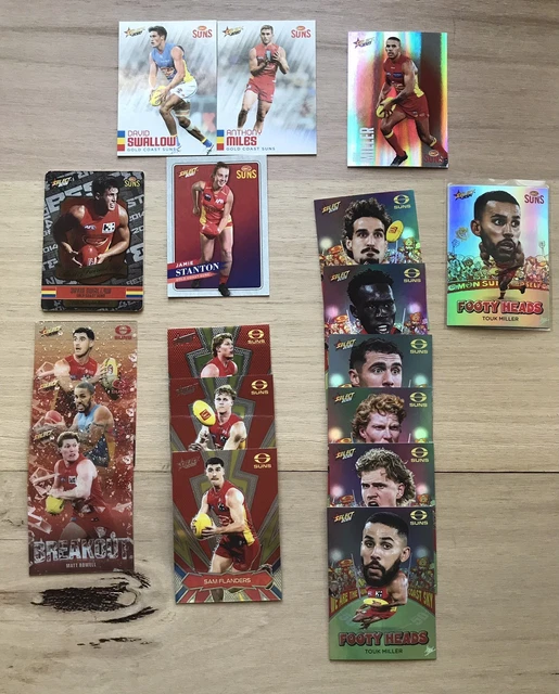 AFL SELECT GOLD Coast Suns Mixed Years $4.99 - PicClick AU