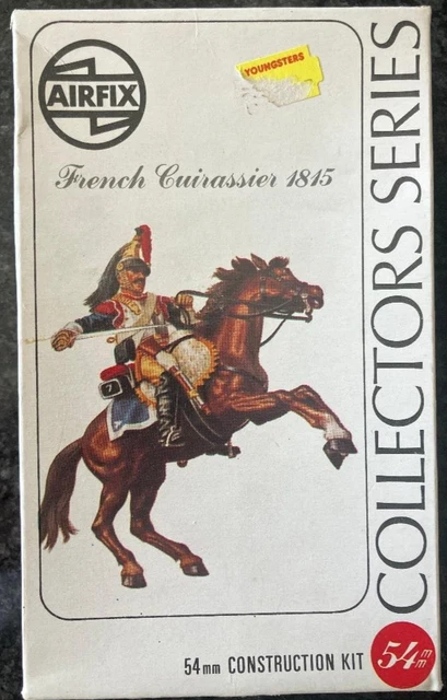 AIRFIX 54MM COLLECTORS Series French Cuirassier 1815 Plastic Model Kit ...