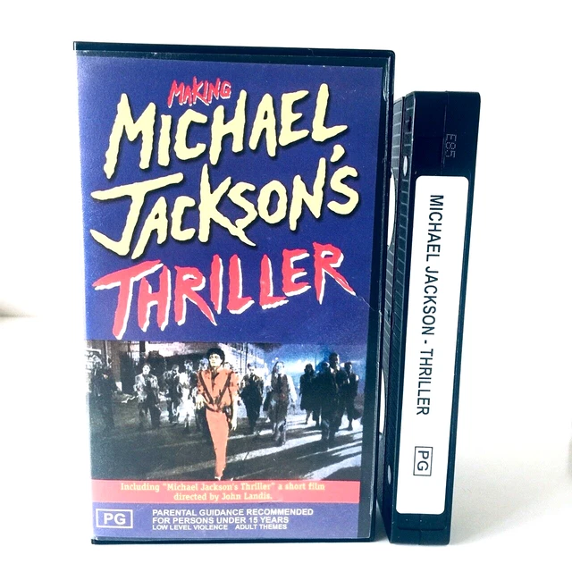 MICHAEL JACKSON VHS Tape x 2: History on Film & Thriller Bundle / Free ...