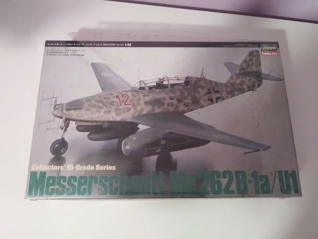 MESSERSCHMITT ME-262 B-1A/U1 Hasegawa 1/32 Collectors Hi Grade Series - new!! EUR 50,00 ...
