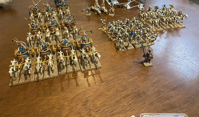 WARHAMMER FANTASY TOMB Kings Army The Old World Warhammer Painted $950. ...