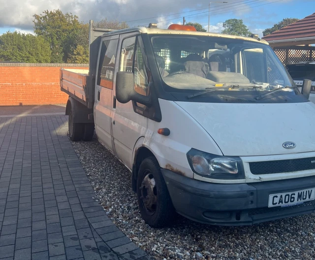 FORD TRANSIT DROP side Tipper Spares or Repair £310.00 - PicClick UK