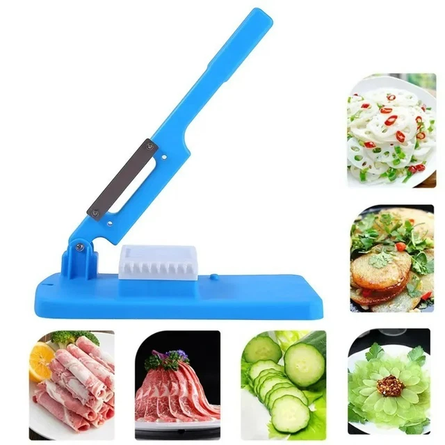 &MULTIFUNCTIONAL TABLE SLICER Frozen Meat Cutting Machine Beef Herb ...