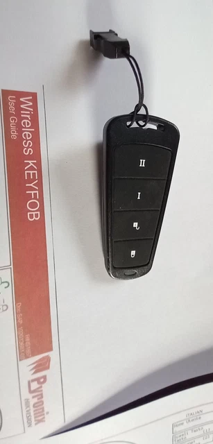 PYRONIX KEYFOB-WE TWO-WAY 4-Button Wireless Keyfob boxed - USED £25.00 ...