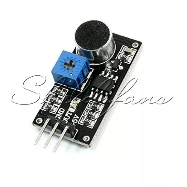 SOUND SENSOR DETECTING Module LM393 Electret Microphone for Arduino DIY ...