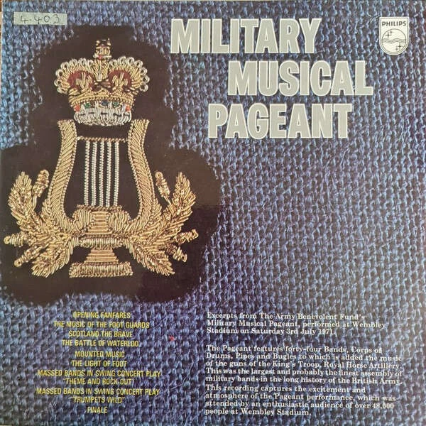 VARIOUS - MILITARY Music Pageant (VINYL) £17.50 - PicClick UK