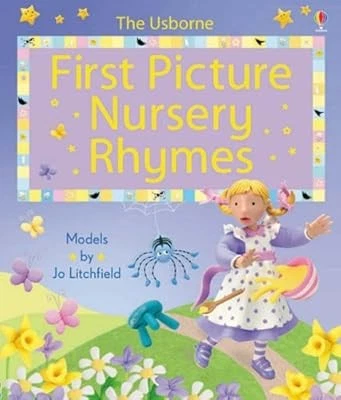 FIRST PICTURE NURSERY Rhymes (Usborne First Picture Books), Brooks ...