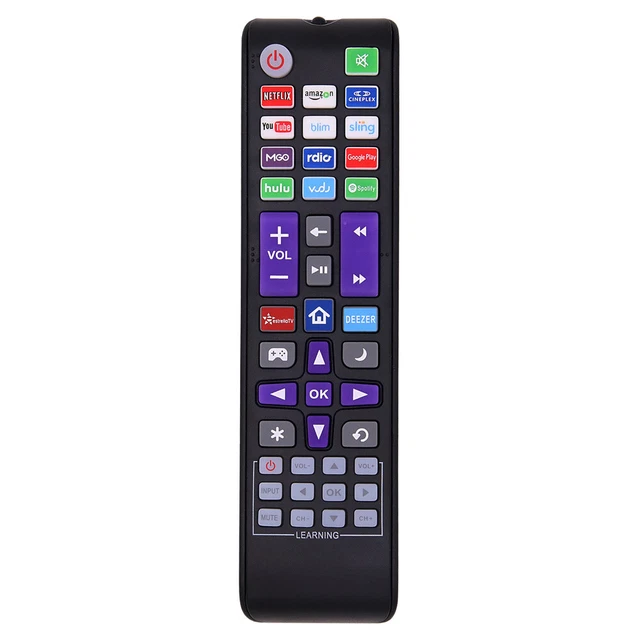 G12 REMOTE CONTROL For All Built-in Roku TV (JVC/RCA/LG/TCL) Universal ...
