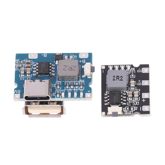 TYPE-C USB BOOST Converter Power Module Li-Battery Charging Protection ...