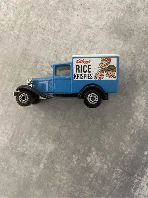 MATCHBOX 1-75 SUPERFAST Series MB38 - Ford Model A Van - Kellogg’s Rice ...
