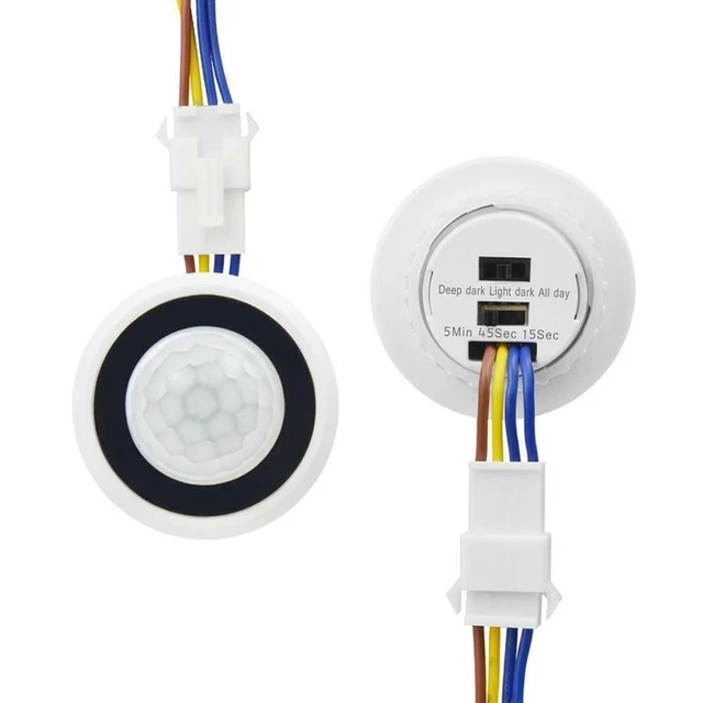 MINI PIR SENSOR Smart 100V 240V LED PIR Infrared Sensor -☄ Motion 2025 ...