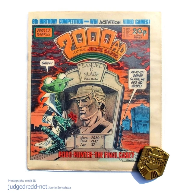 2000AD PROG 312 Judge Dredd Comic Very Good to Excellent Condition (A ...