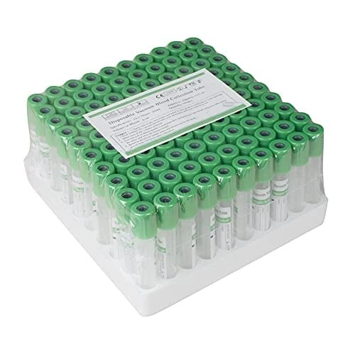VACUUM BLOOD COLLECTION Tubes 3ml Glass Blood Collection Tube 12 x 75mm ...