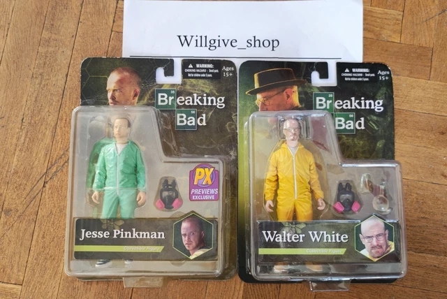 BREAKING BAD ACTION Figure Walter White E Jesse Pinkman Mezco 2013 ...