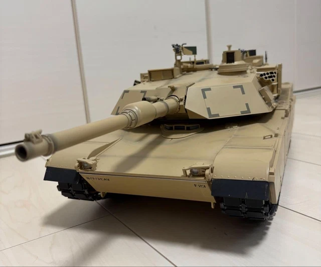 TAMIYA 1/16 RC M1A2 Abrams Tank Full Operation £1,772.84 - PicClick UK