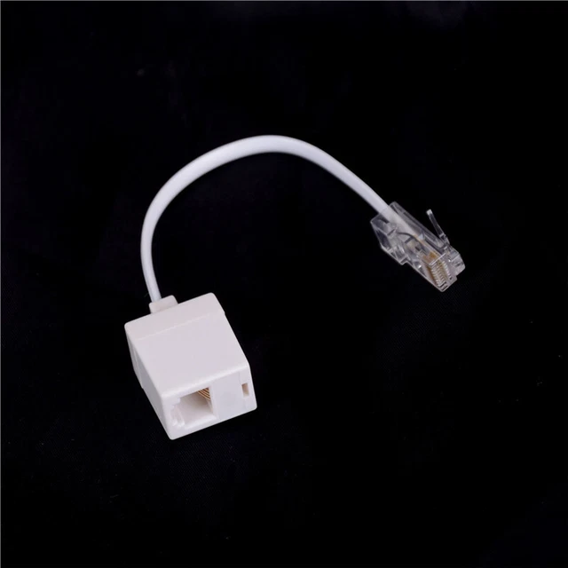 Acheter Dpofirs Connecteur De Borne à Vis RJ11 6P4C Mâle 4 Broches ...