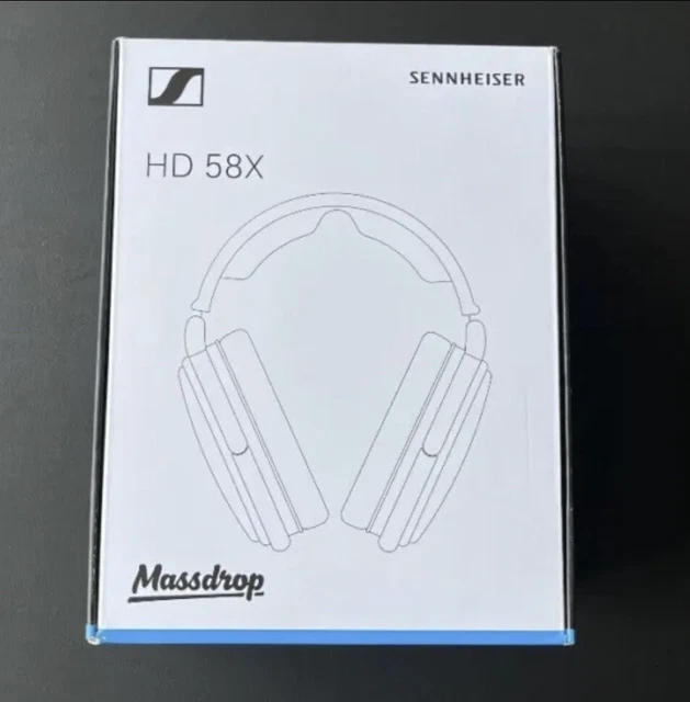 MASSDROP X SENNHEISER HD 58x Jubilee Headphones - Black $199.00 ...