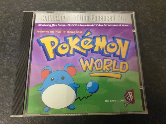 POKEMON WORLD ORIGINAL Soundtrack Collector's Edition Enhanced CD KOCH ...