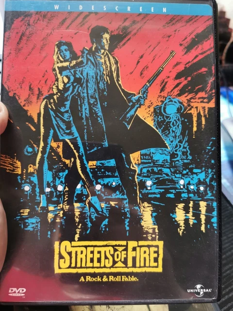 STREETS OF FIRE walter hill 1984 diane lane region 1 first dvd release ...