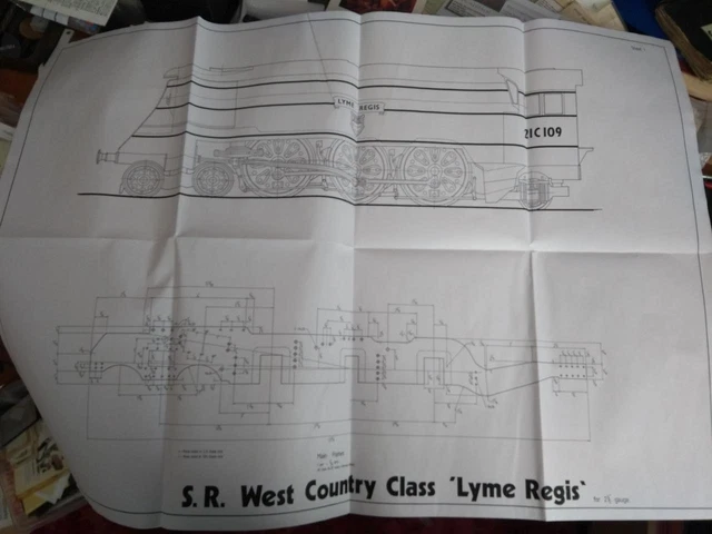 SR WEST COUNTRY Class 2 1/2" Gauge Live Steam Model Railway Locomotive ...