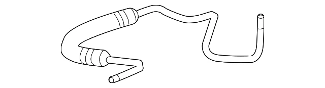 GENUINE GM AUTOMATIC Transmission Fluid Cooler Inlet Line 15264590 $74. ...