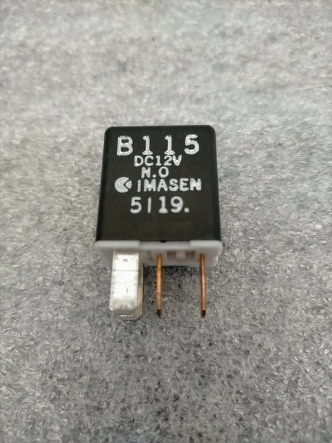 *GENUINE* MAZDA IMASEN 4 Blade 12V Relay Black B115 / 4G07 , A13 £5.80 ...