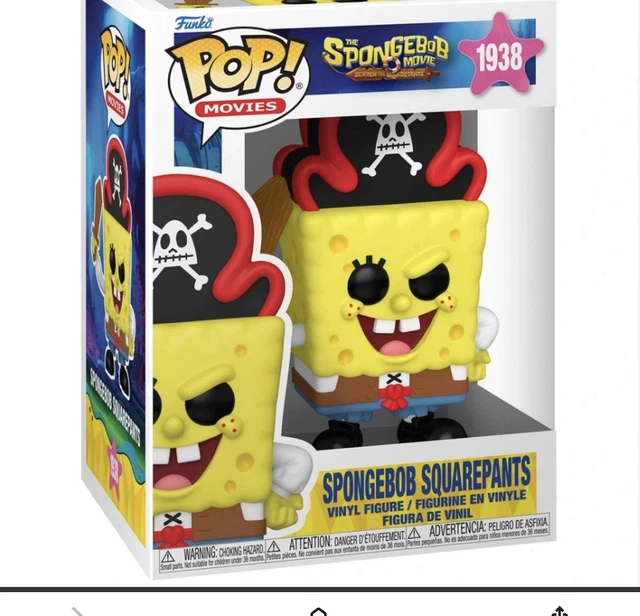 FUNKO POP MOVIES The SpongeBob Movie #1938 SpongeBob SquarePants Vinyl ...