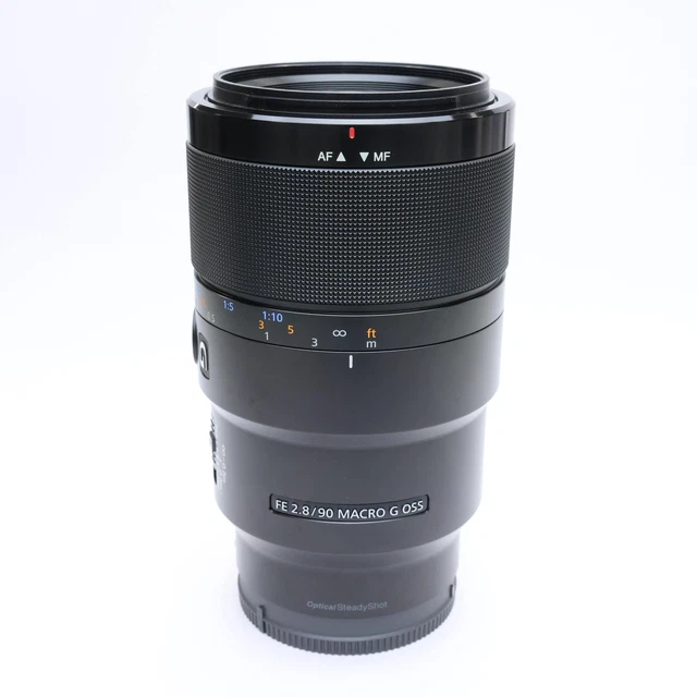 SONY FE 90MM F/2.8 Macro G OSS SEL90M28G (Sony E mount) -Near Mint ...