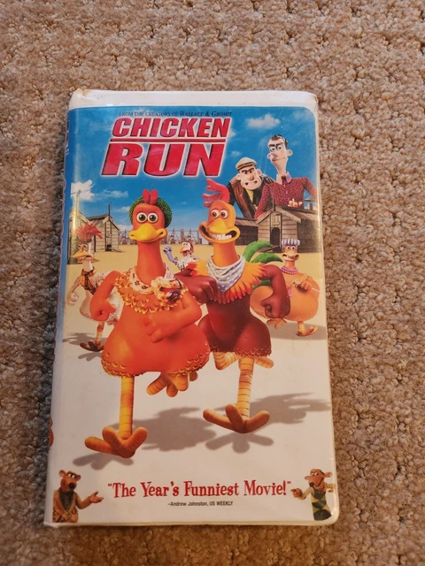 CHICKEN RUN VHS Tape Movie Dreamworks 2000 £3.00 - PicClick UK