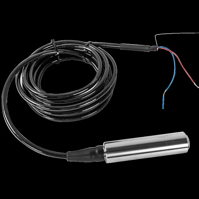 WATER TRANSMITTER LEVEL Sensor 0-10V 4-20mA RS485 Submersible Liquid ...