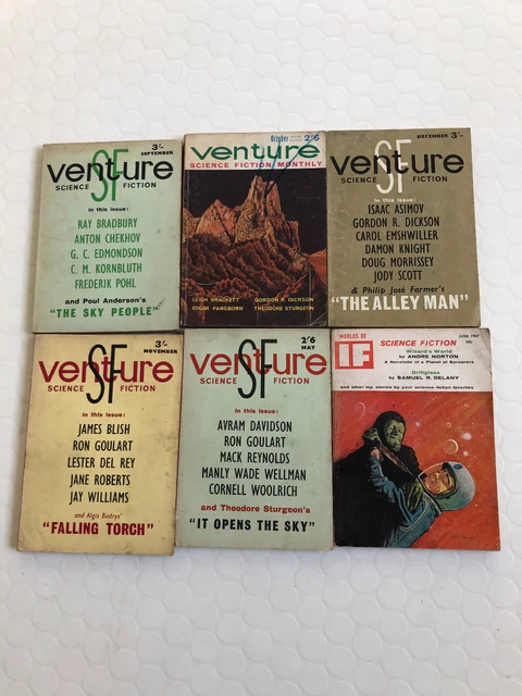 VINTAGE SCIENCE FICTION magazines from 1960s £5.99 - PicClick UK