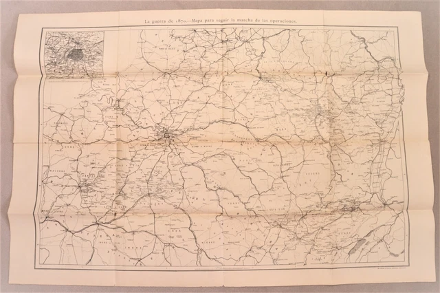 PLAN KARTE KRIEG Frankreich - Deutschland. Karte Karte Krieg Frankreich ...
