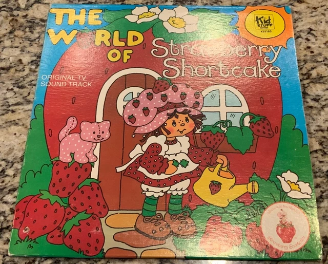VINTAGE THE WORLD of Strawberry Shortcake Custard Kid Stuff Vinyl ...