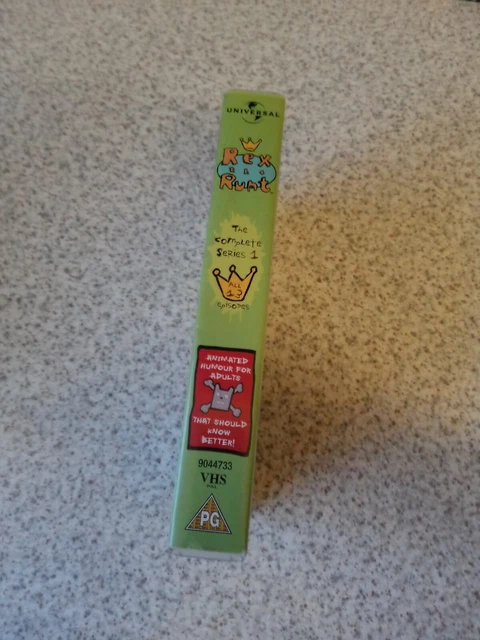 AARDMAN PRESENTS REX THE RUNT COMPLETE SERIES 1 VHS PAL UK 13 EPISODES ...