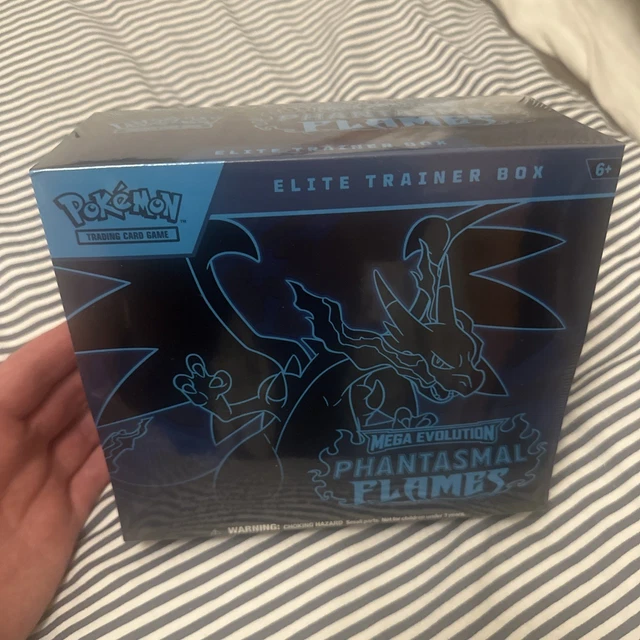 POKÉMON TCG PHANTASMAL Flames ETB Elite Trainer Box - new sealed £60.50 ...